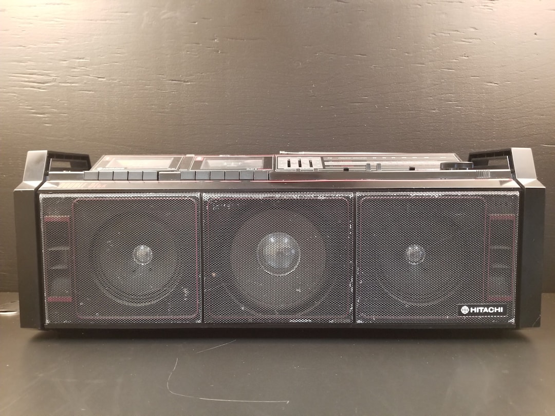 Vintage Hitachi TRK-3D8HC 3-way Sound System Boombox Cassette Tested - Etsy