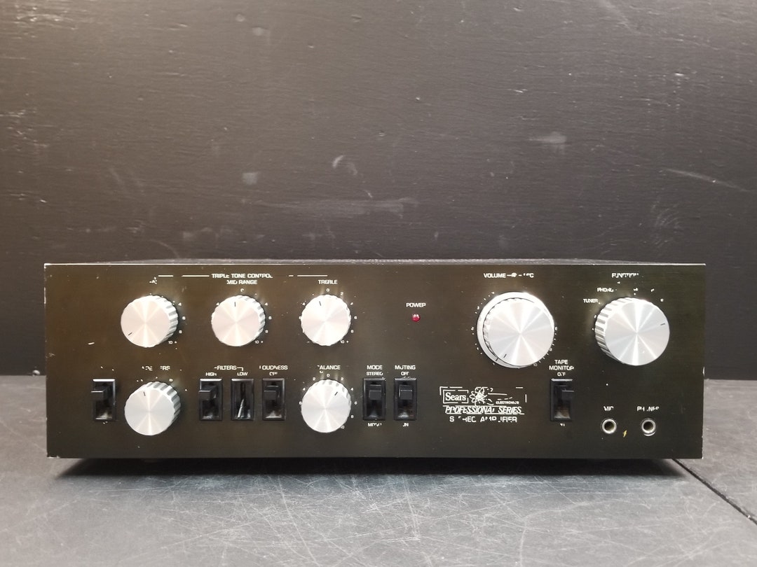Vintage Sears Professional Series Amplifier Model AM-4657 Tested ...