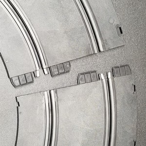 Strombecker 1/32 Scale Slot Car 4 Pieces Curved Tracks Sections #9195 ...
