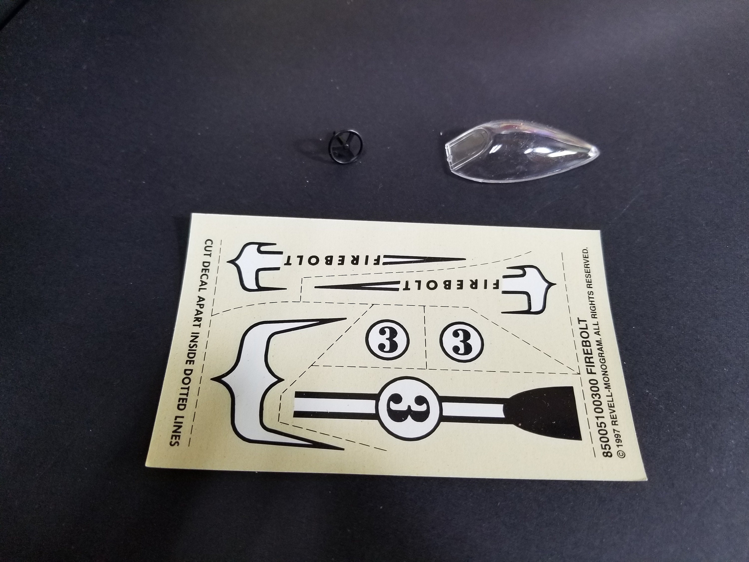 Monogram Firebolt Jet Power Racer PC51 Open Box - Etsy