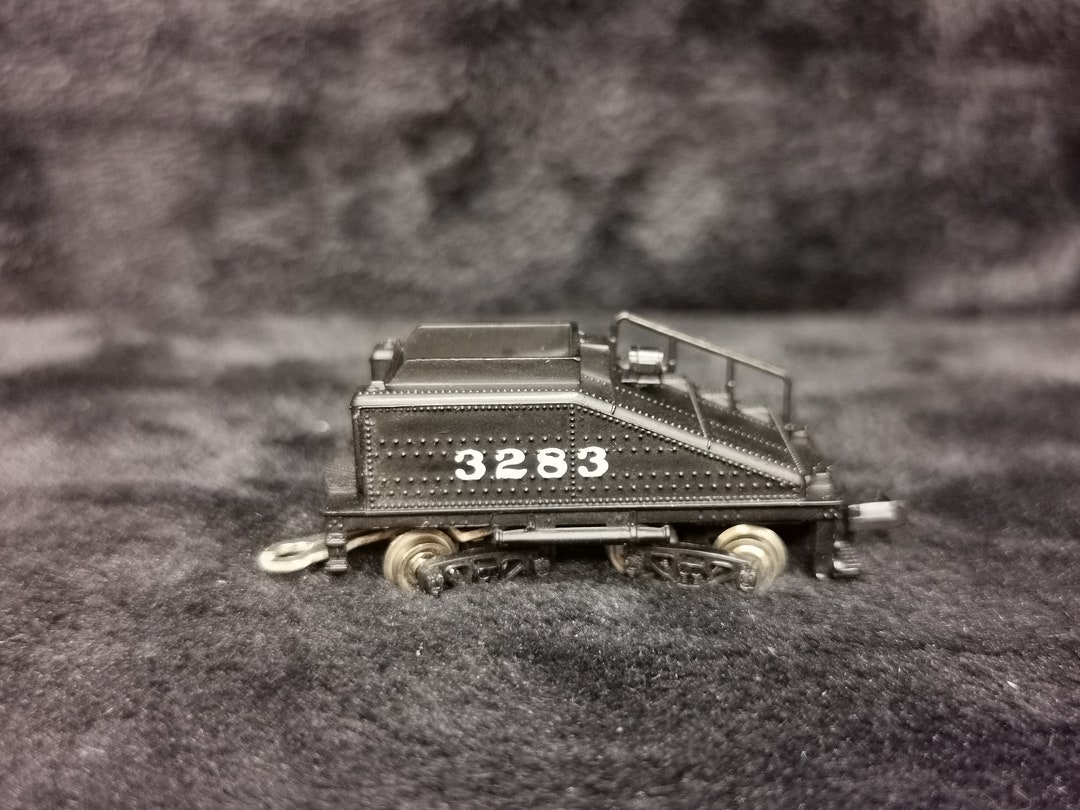 Vintage Bachmann N Scale ATSF Coal Tender Black 3283 for 0-6-0 ...