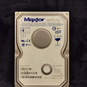 Vintage Maxtor Diamondmax Plus 9 80GB ATA/133 HDD Hard Drive - Etsy