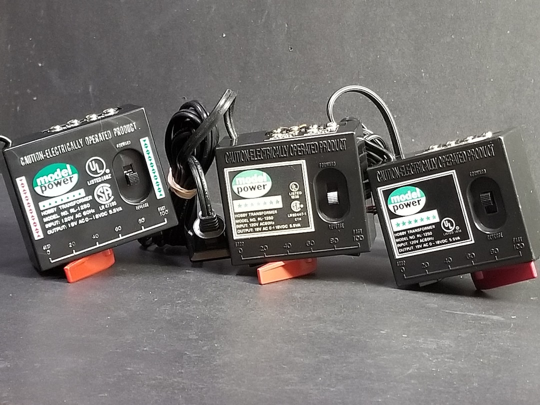 Model Power HO Scale Model RL-1250 Lot of 3 Hobby Transformer for Parts ...