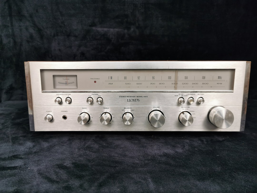 Vintage Llyod's Stereo Receiver Model H415 for Parts or Repair - Etsy