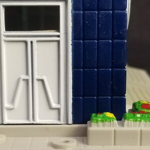 New Ray HO Scale Police Station Building With Helipad - Etsy