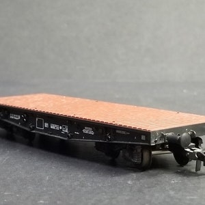 Roco HO Scale Flat Car Riv Sncf Rlmmp - Maroon - Etsy