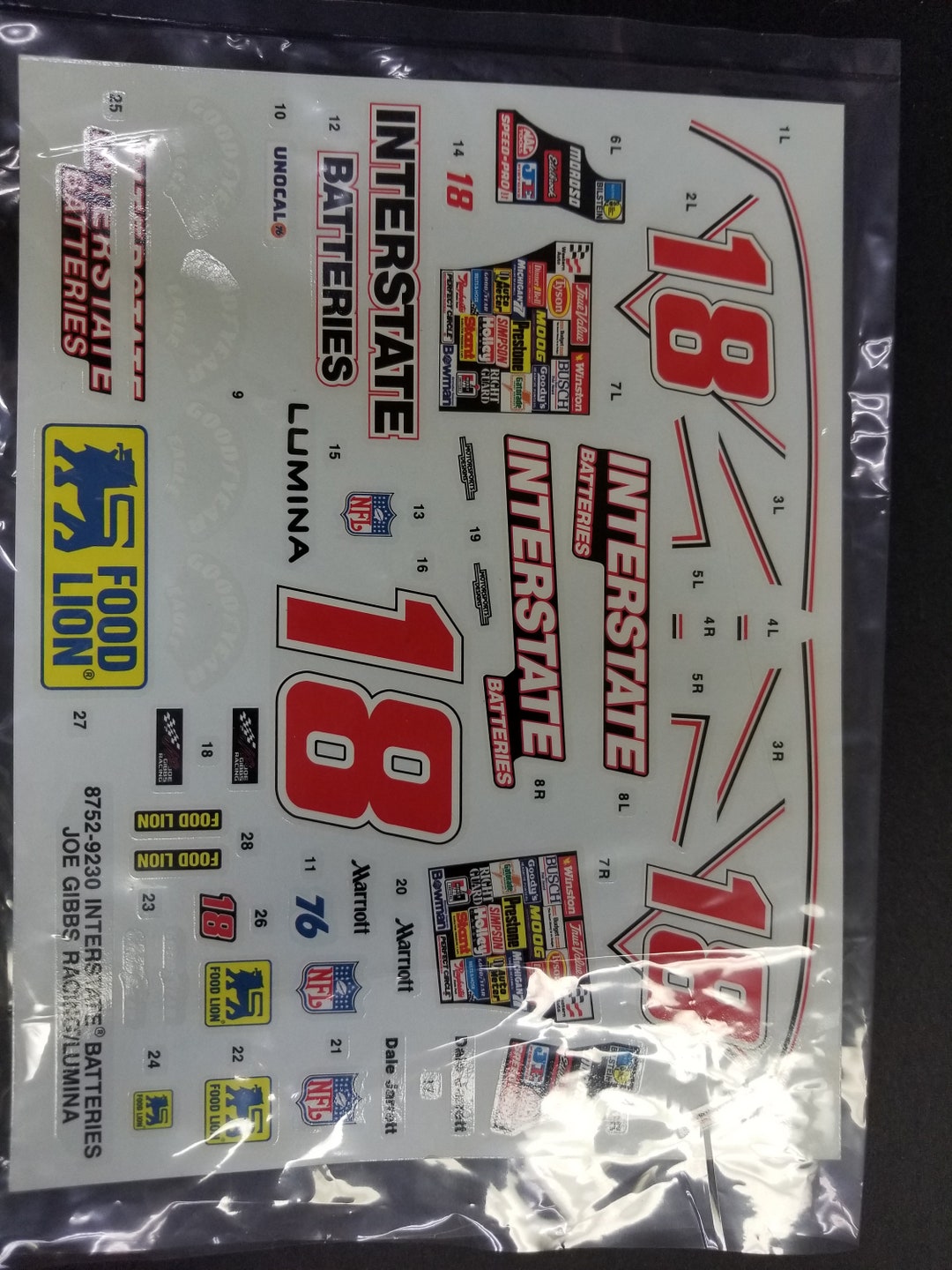 Brand New Decal Set Sheet For Model Car Kit Read Description Etsy