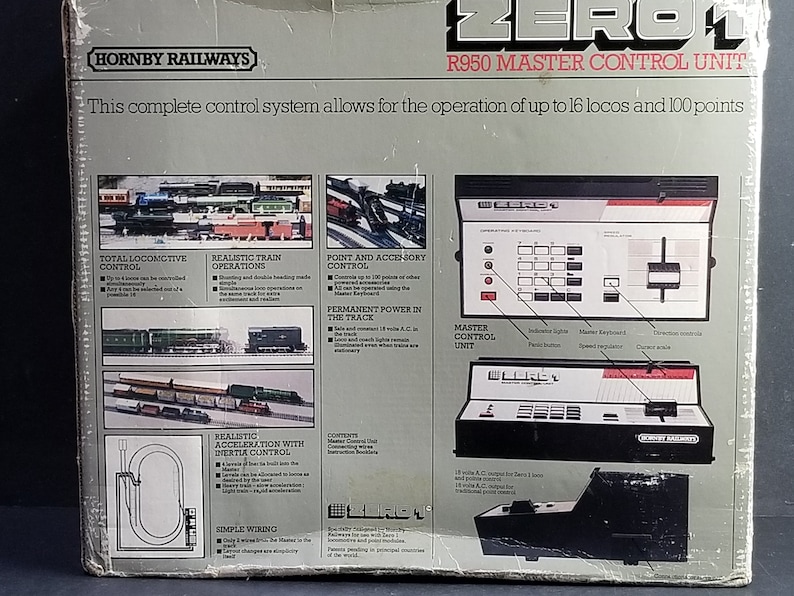 Hornby Railways Zero 1 Master Control Unit Boxed - Etsy