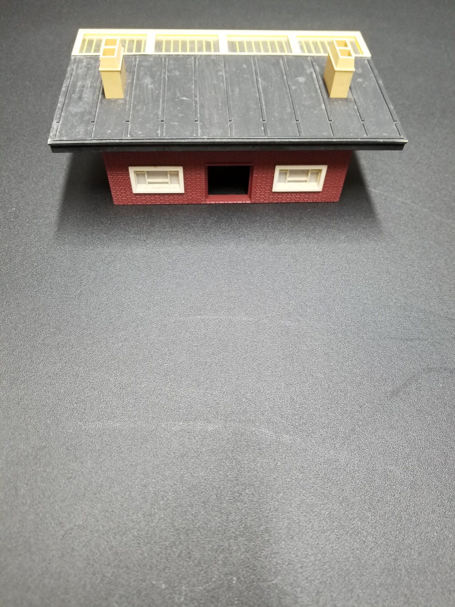 HO Scale Two Storey Red Bricks Houses With Four Windows and No - Etsy