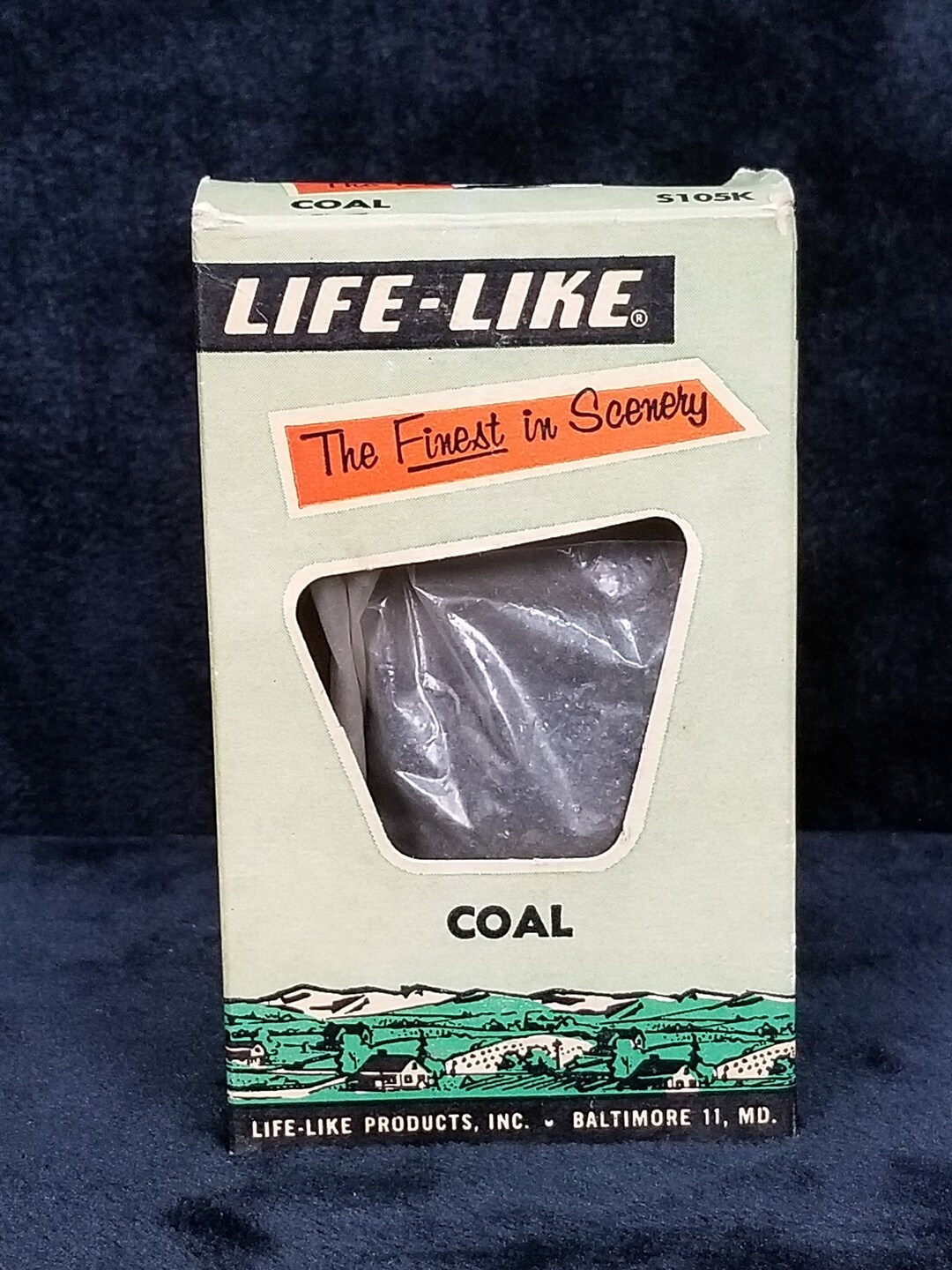 Vintage Life-like Model Railroad Scenery Box of Coal S105K - Etsy