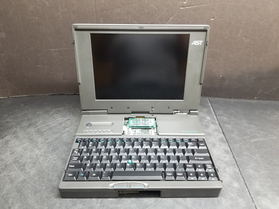 Vintage AST Ascentie 910N 4/50 CS 10 Laptop Untested - Etsy