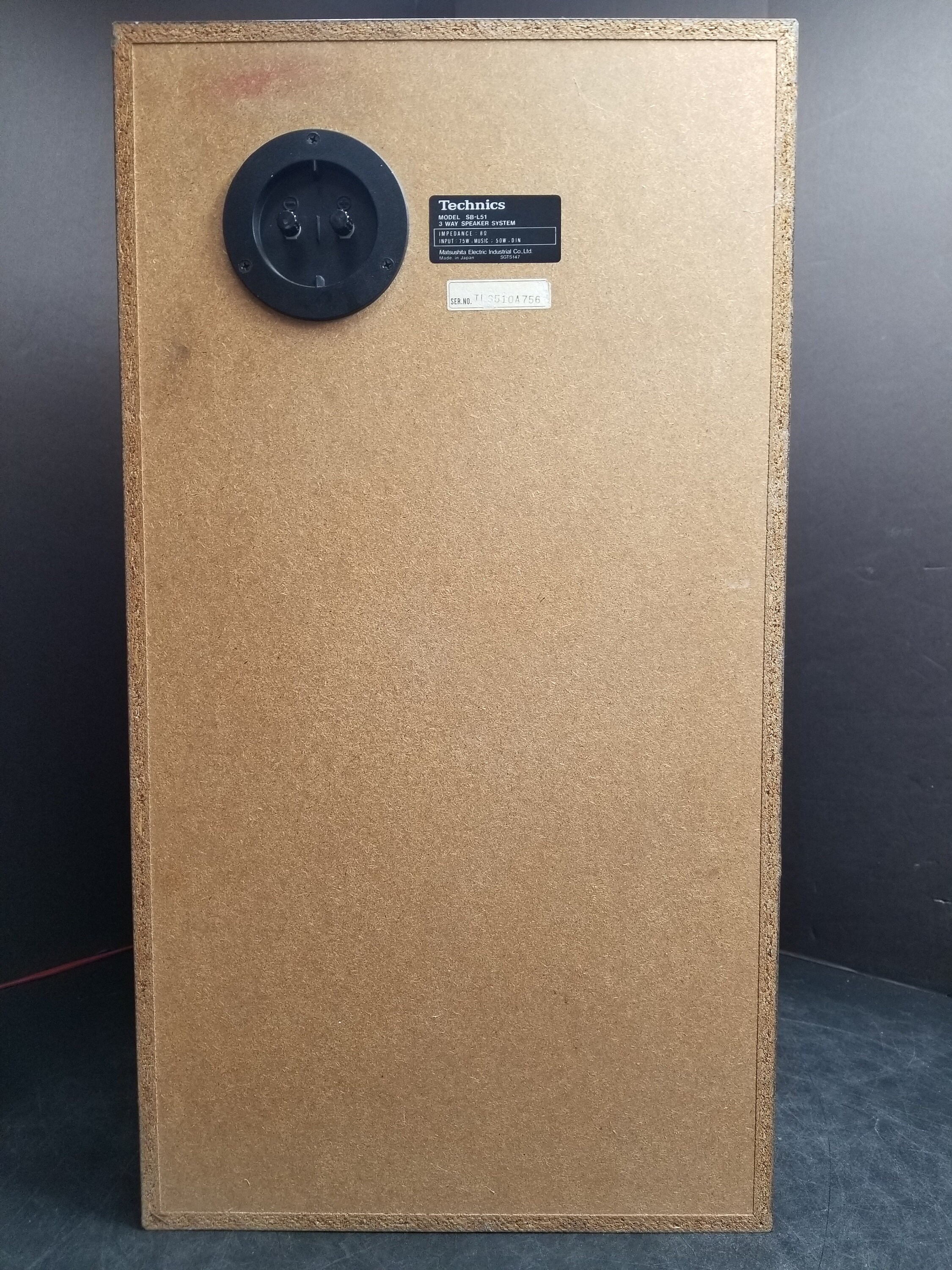 Technics 3 Way Speakers