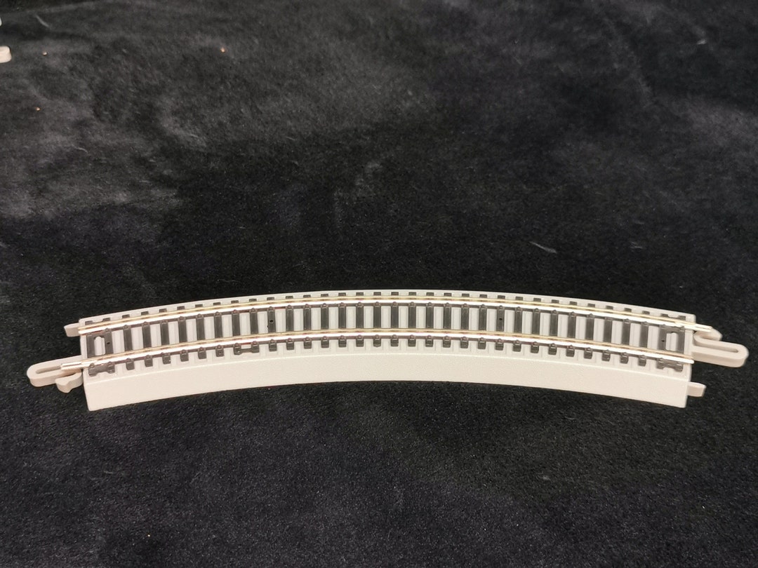 Vintage Model Power HO Scale Gray 9 1/2" Curved Tracks Lot of 7 - Etsy