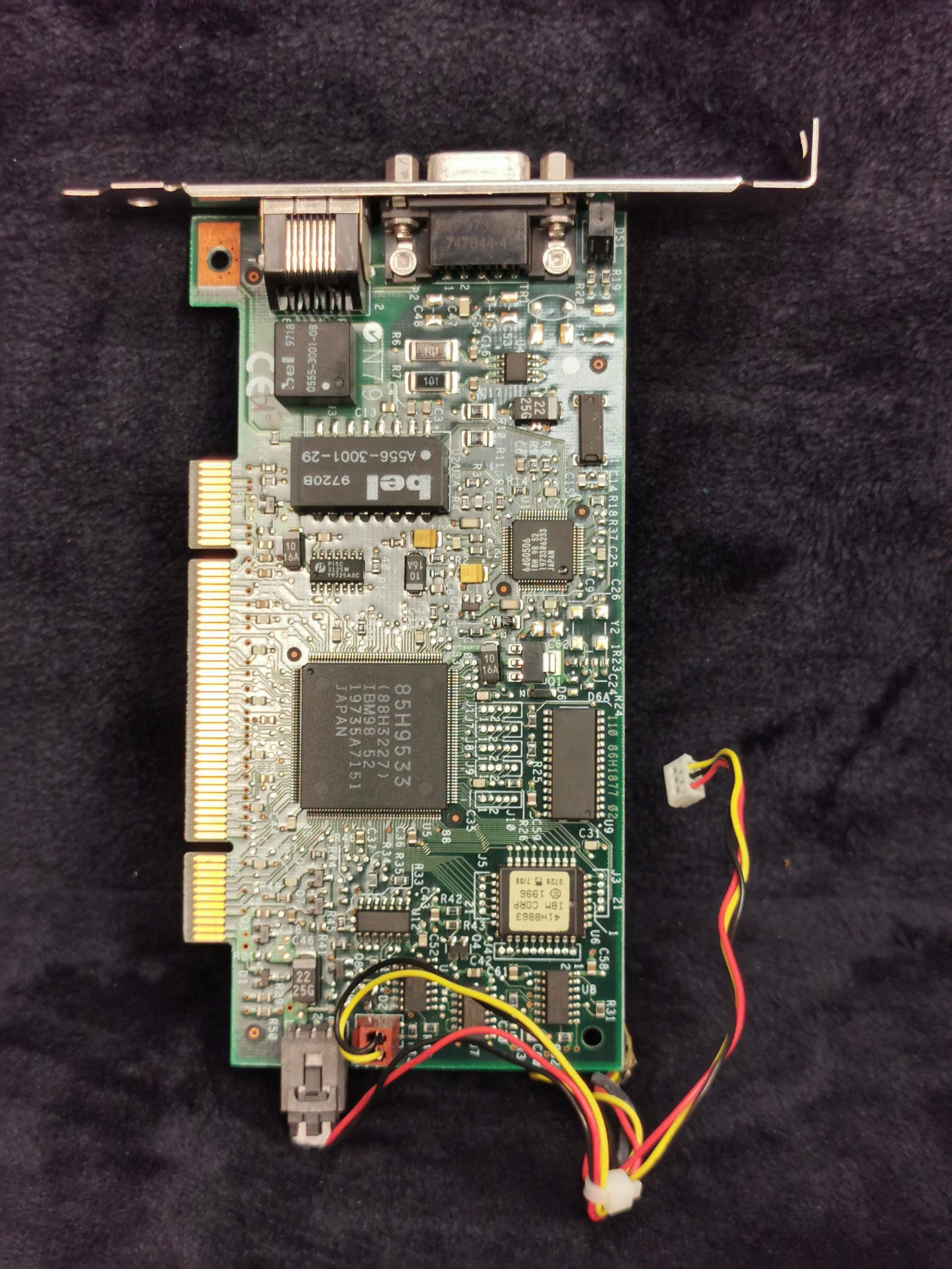 Vintage IBM PCI Wake on Lan Token-ring Adapter 86H1879 - Etsy