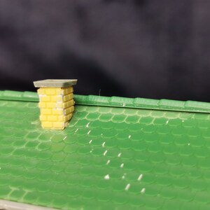 Vintage Heljan HO Scale Model Railroading Tract House Kit Built Up ...