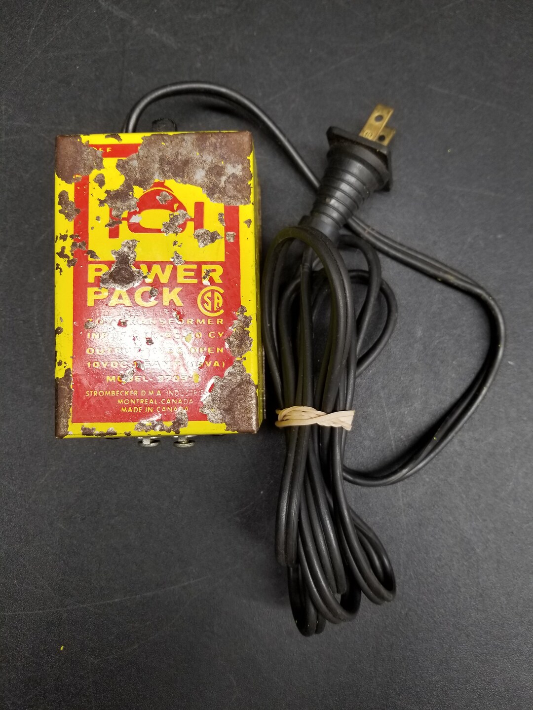 Strombecker Vintage HO Scale Power Pack 9703-G Yellow/red - Etsy