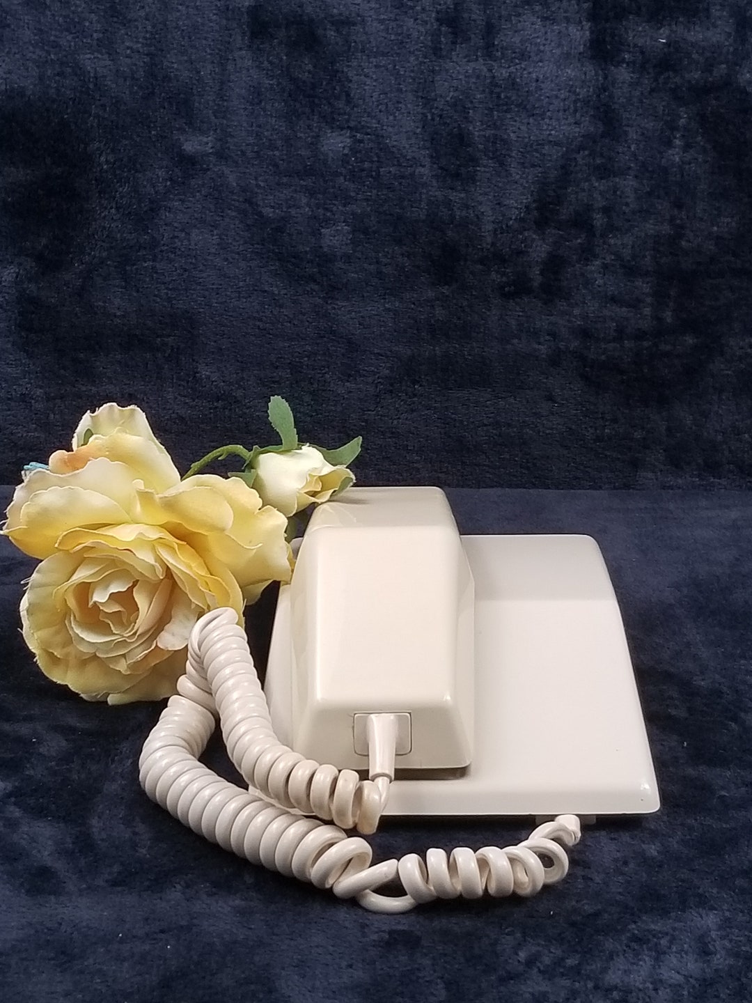 Vintage Northern Telecom Contempra Cream Ivory Rotary Phone Land Line ...