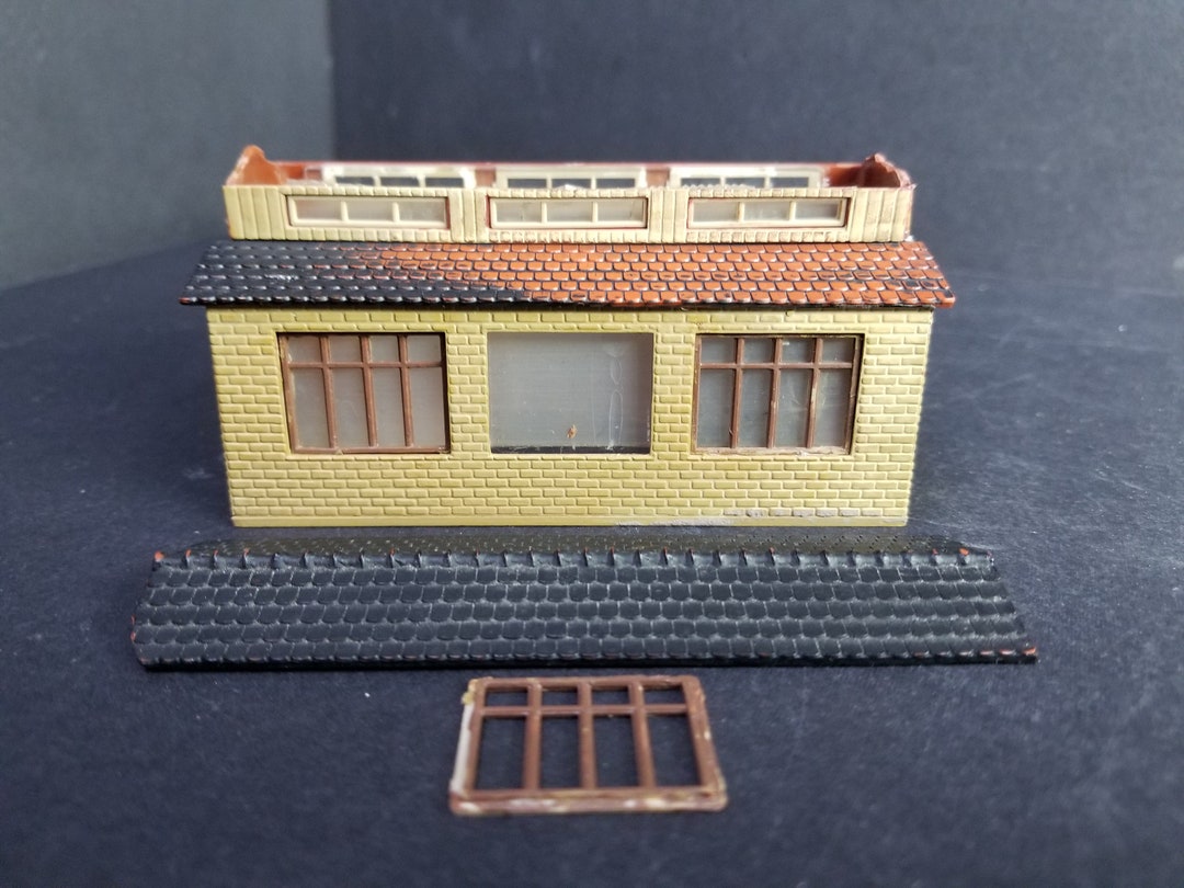 Vollmer HO Scale 50648 Motor Shed Custom Painted - Etsy