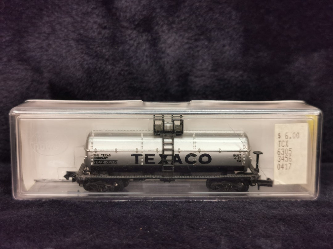 Vintage Model Power N Scale Texaco Tank Car TCX 6305 - Original Box - Etsy