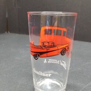 Vintage Antique Car (ford Model A Sunliner) Glass - Etsy