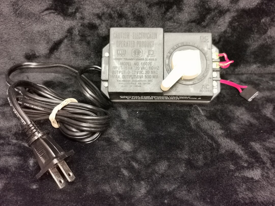 Vintage Bachmann HO Scale Hobby Transformer Train Model 6607c Tested ...
