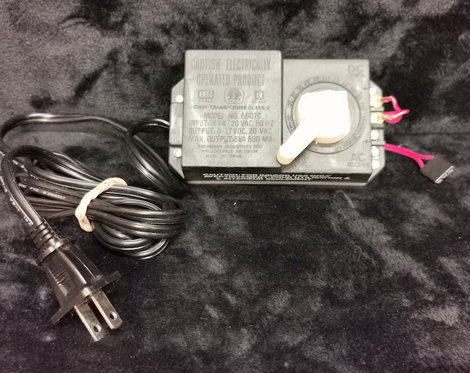 Vintage Tyco HO Scale Transformer Train Power Pack Model 899C Tested ...