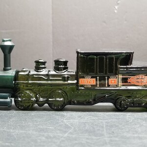 Vintage Avon Locomotive Mason Machine Works After Shave 5 Oz Fl Green ...