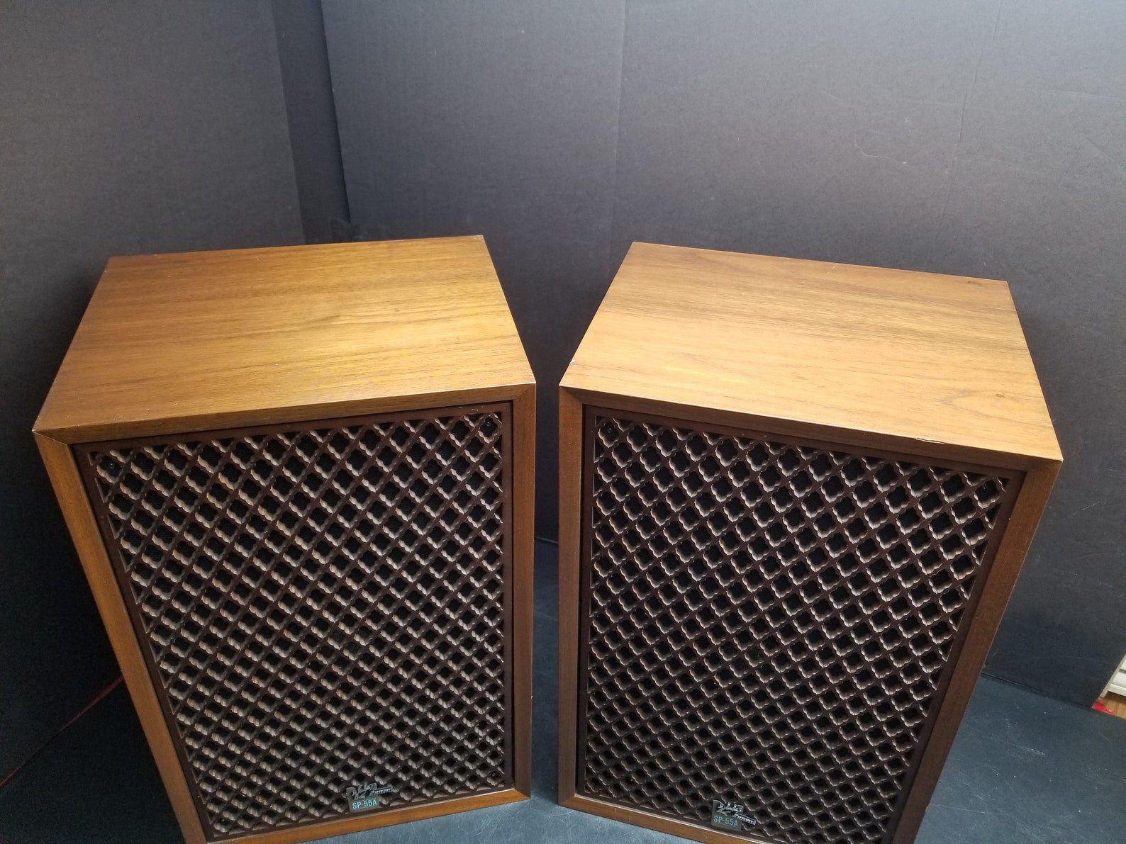Vintage Sansui Pair of 2-way Speaker System Model Sp-55a - Etsy