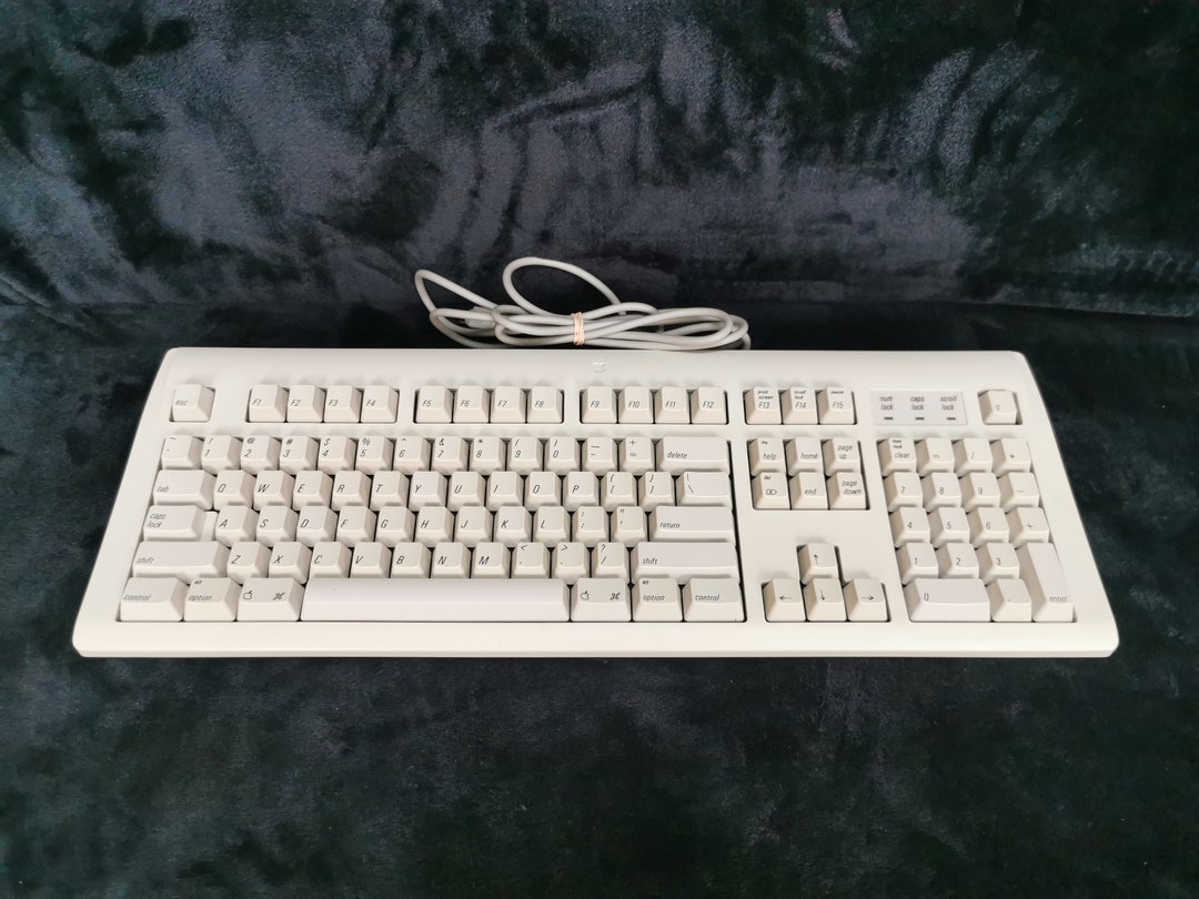 Vintage Appledesign Keyboard Model M2980 - Functional With Minor Issue ...
