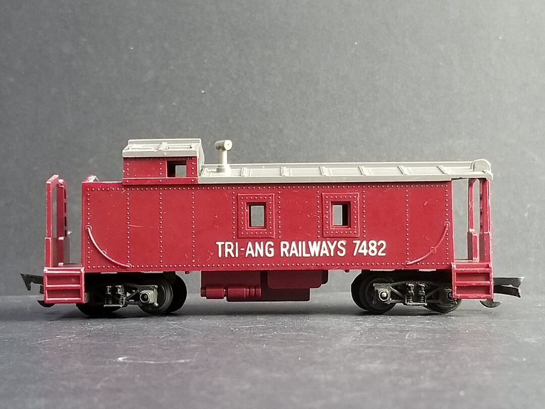 Tri-ang Hornby HO / OO Scale Railways 7482 R 115 Caboose - Red - Etsy