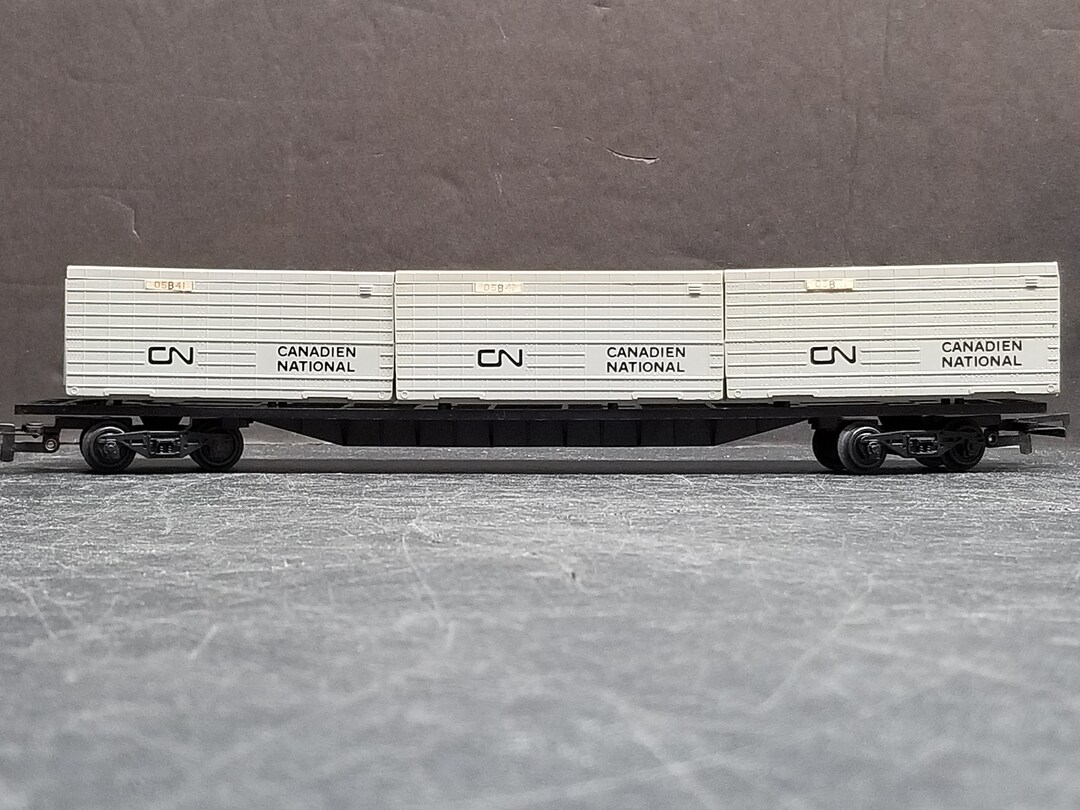 Tri-ang Oo/ho Canadian National Cn 3 Containers Car RARE - Etsy