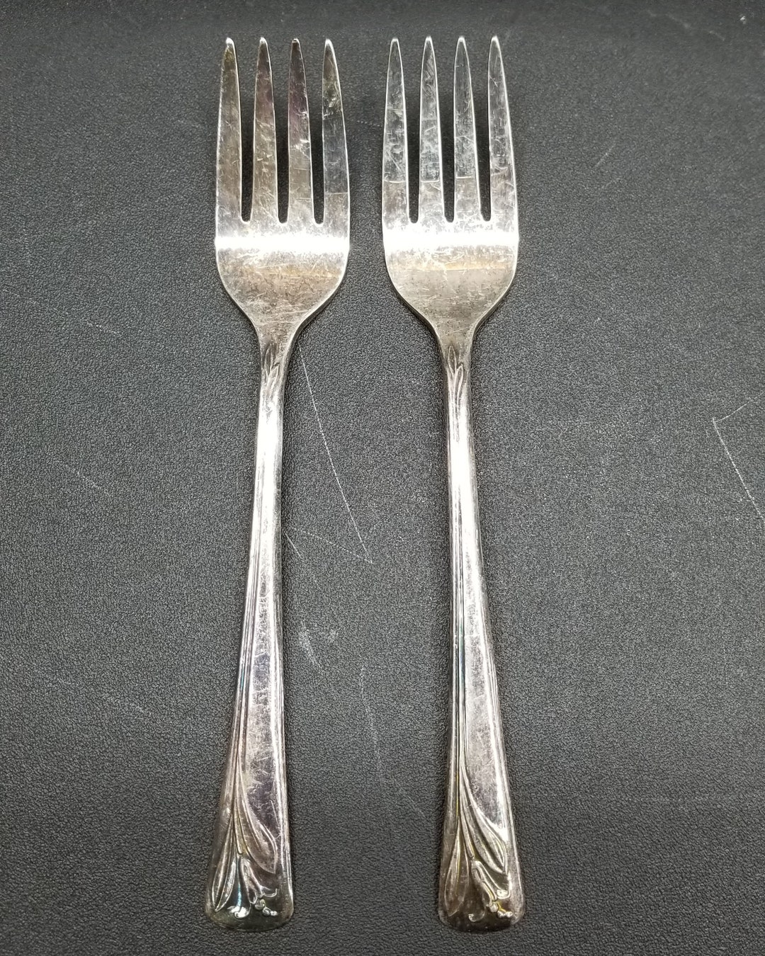 Vintage Magic Lily Sincerity Silver Plate Forks - Etsy