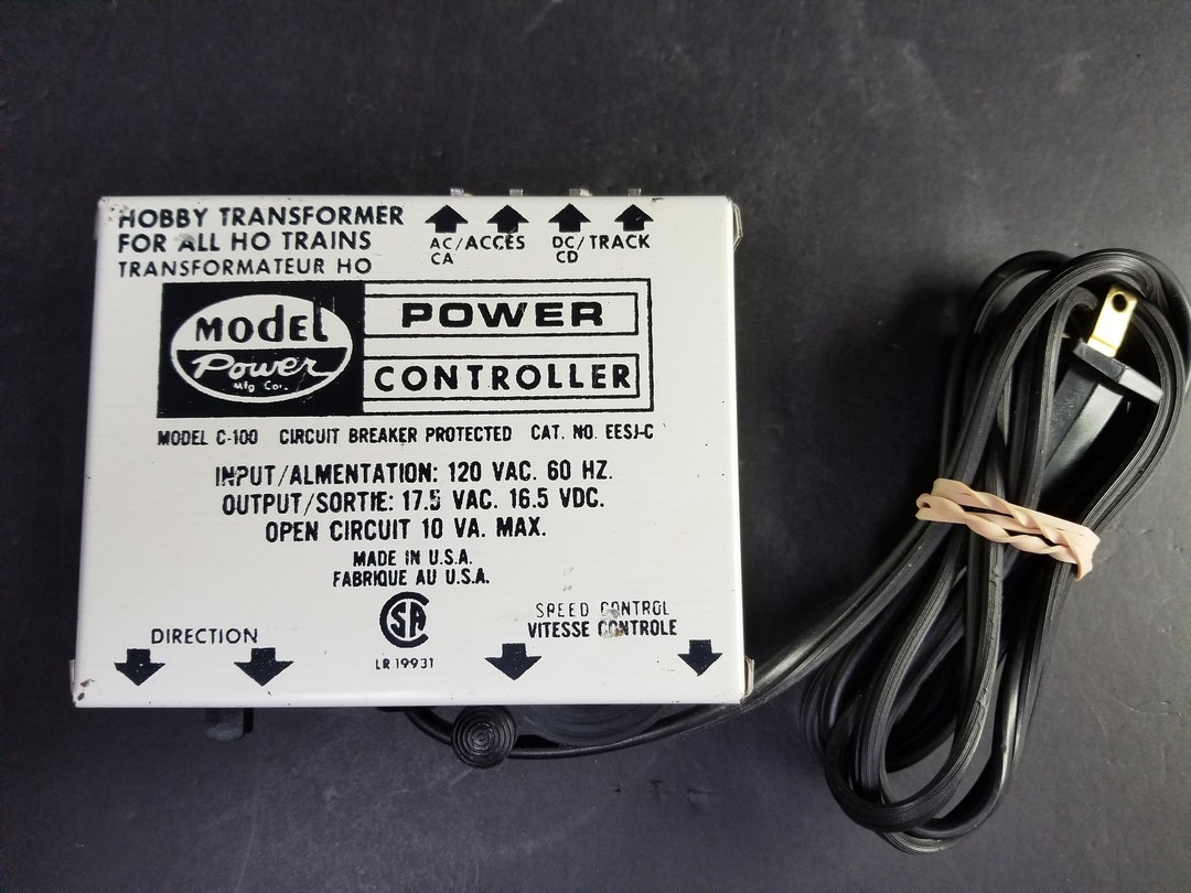 Model Power HO Scale Model C-100 Hobby Transformer - Etsy