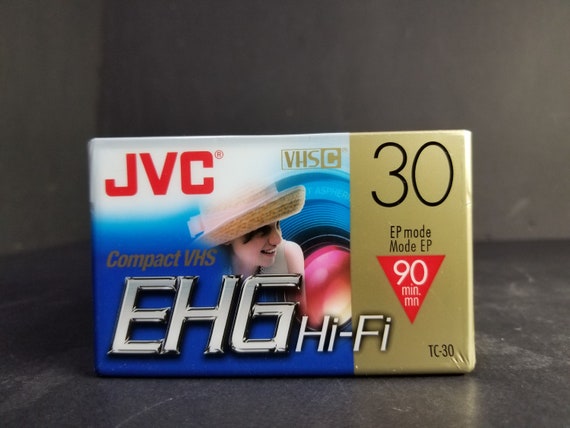 Vintage JVC Lot of 3 Compact VHS Camcorder Tape TC-30 New - Etsy