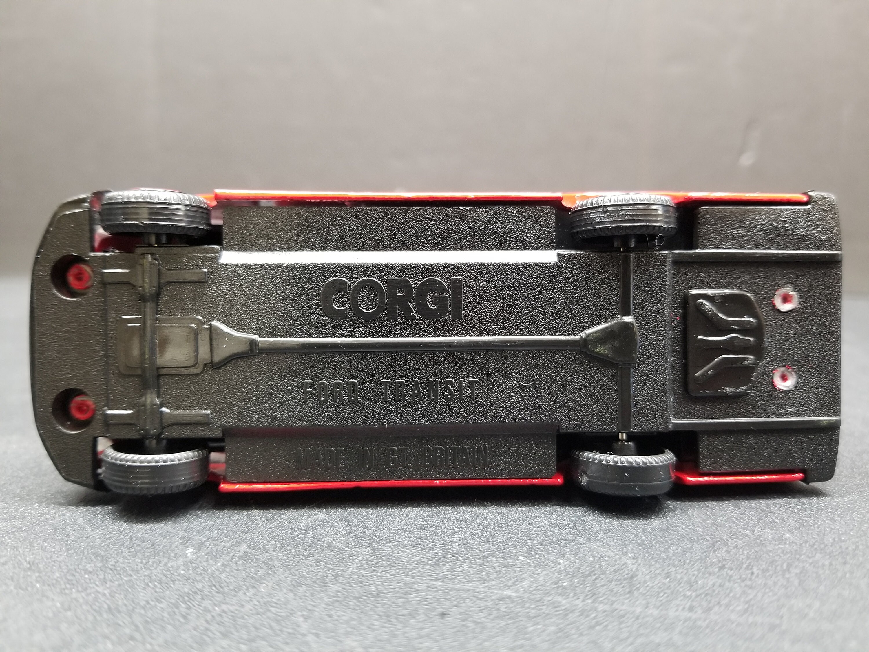 Corgi Diecast Ford Transit Royal Mail Datapost Van Red - Etsy