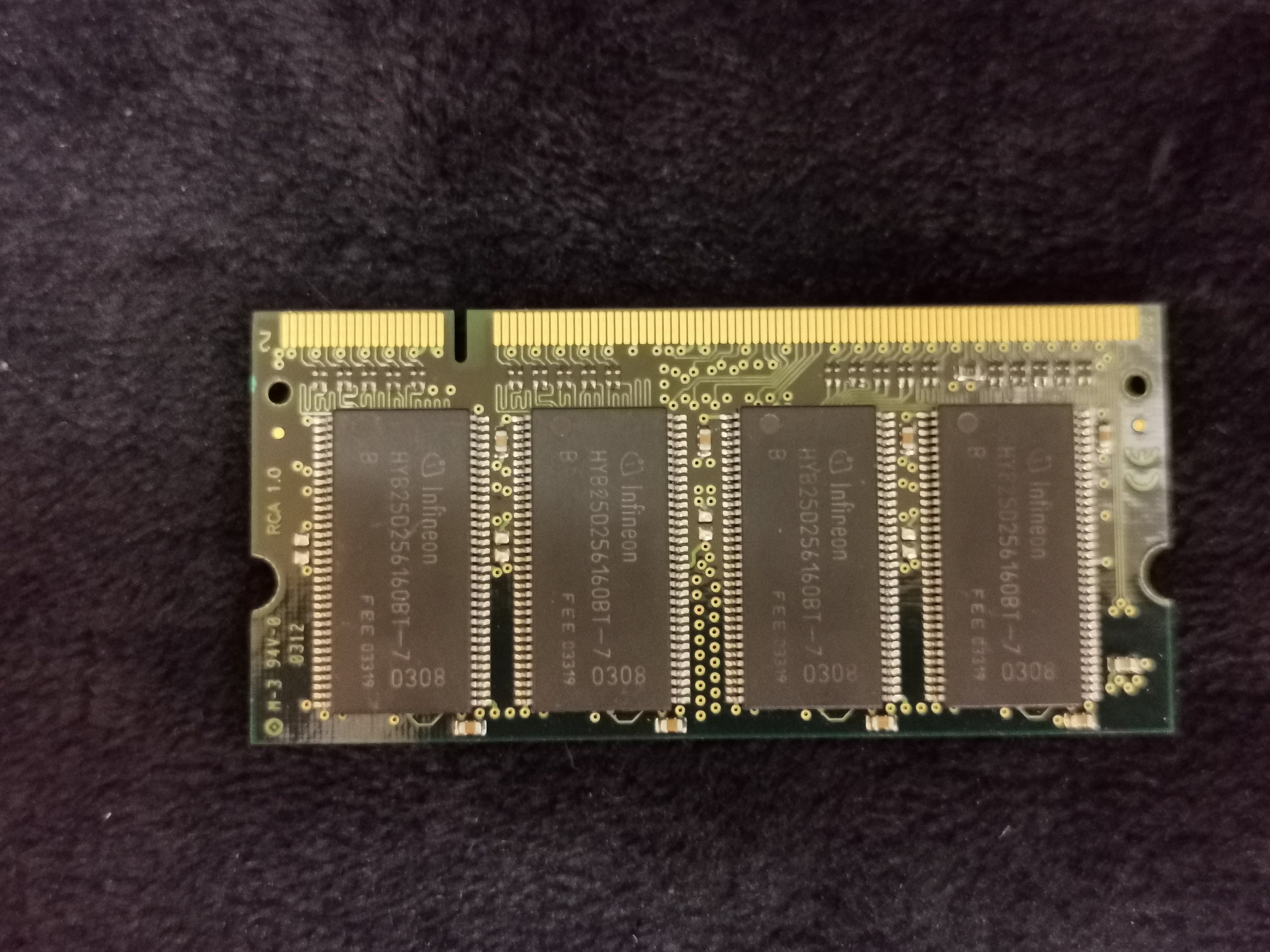 Vintage Infineon Ddr Sdram Laptop Memory Module RAM Lot of 5 - Etsy