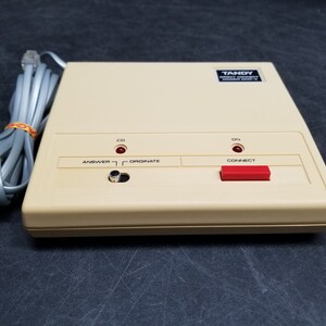 Vintage Tandy Direct Modem DCM-3 Model 26-1178 With Box No Power ...