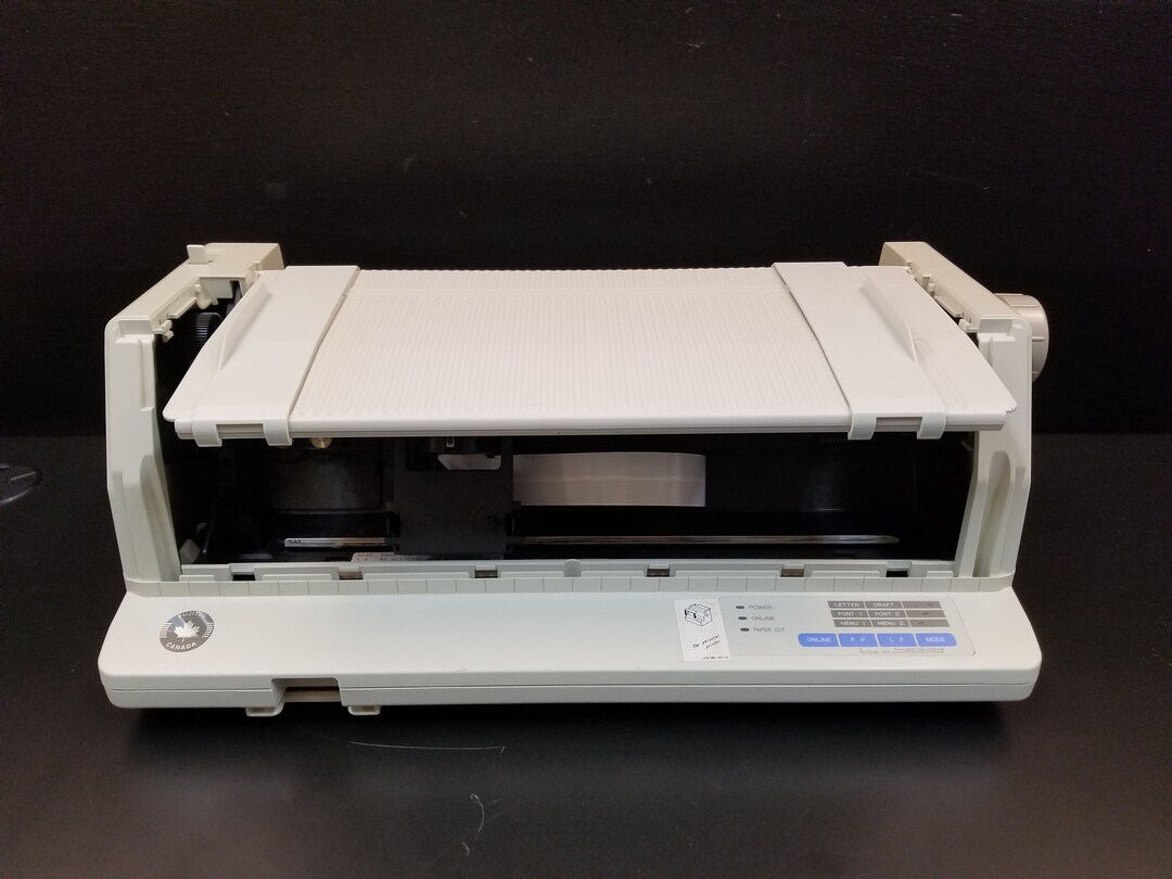 Vintage Fujitsu Printer M3368A Not Tested Missing Parts - Etsy