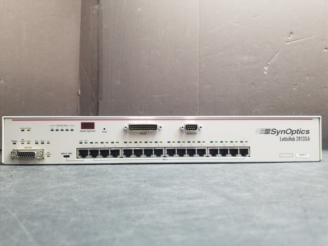 Vintage Synoptics Lattishub 2813SA Internet Hub Turns On - Etsy