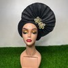 Rose Gold Auto Gele Ready to Wear - Etsy