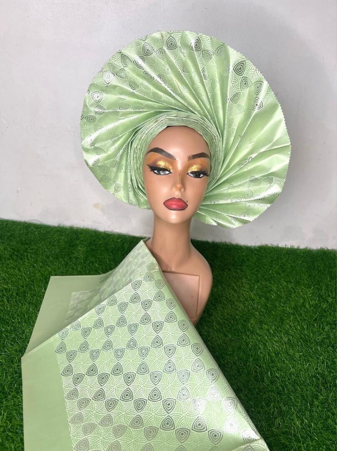 Sego Auto Gele and Ipele - Etsy