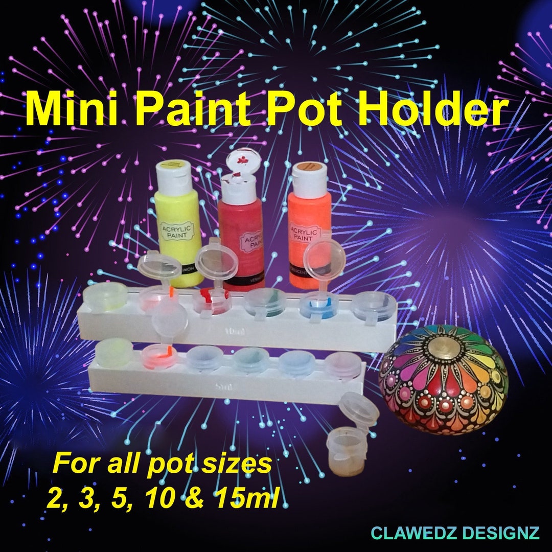 Mini Paint Pot Strip Holders Now Available to Suit All Sizes 2, 3, 5 ...