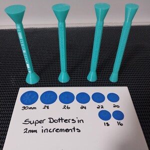 Super Dotters - Large Round Mandala Dotting Tools - 4 Piece Double ...
