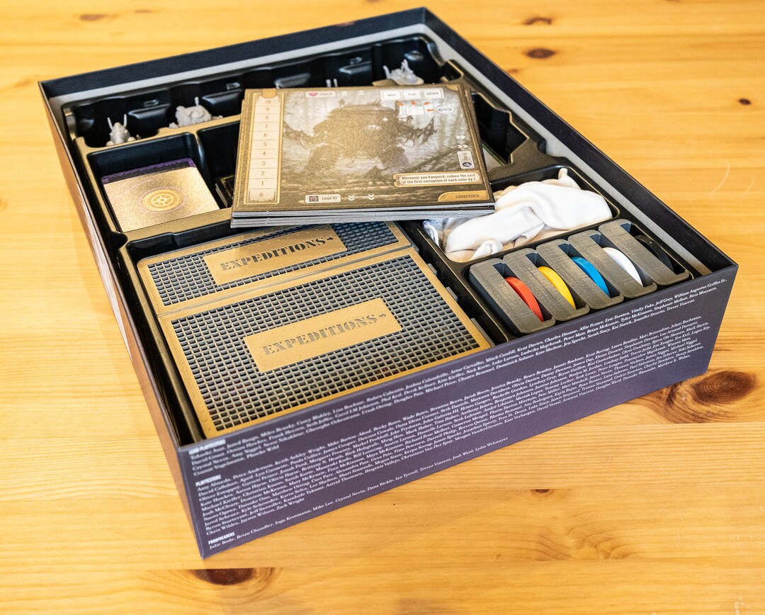 Expeditions (sequel to Scythe) Box Organizer / Insert - Etsy