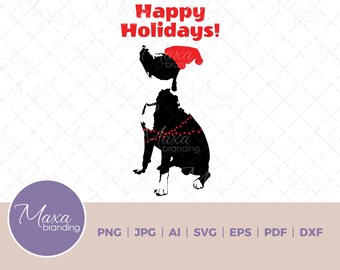 Pitbull Christmas Lights Png - Etsy