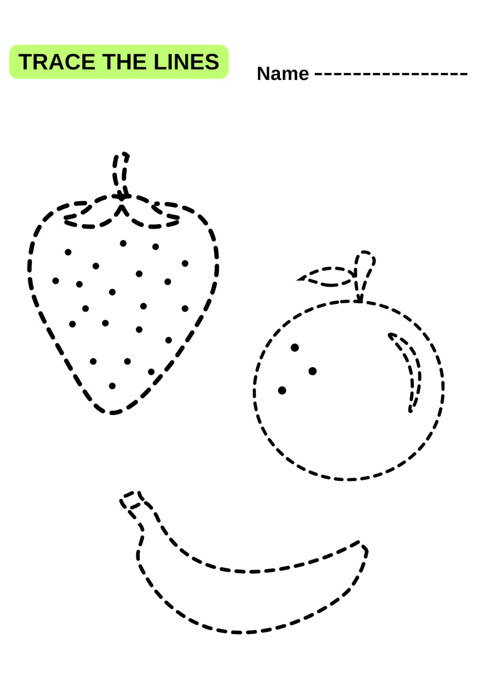 Preschool Line Tracing Worksheets,free Work,lines Trace Pages Printable ...