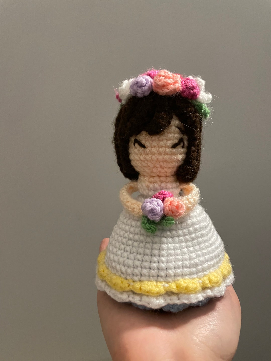 Crochet Reversible Flower Bouquet and Bride, Wedding Gift, Wedding ...