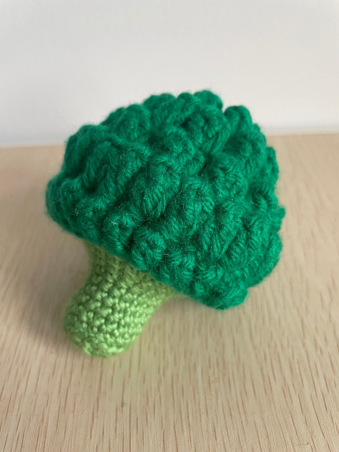 Handmade Crochet Broccoli, Crochet Vegetables, Broccoli Keychain, Home ...