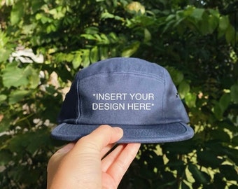 Custom 5 Panel Hat - Etsy