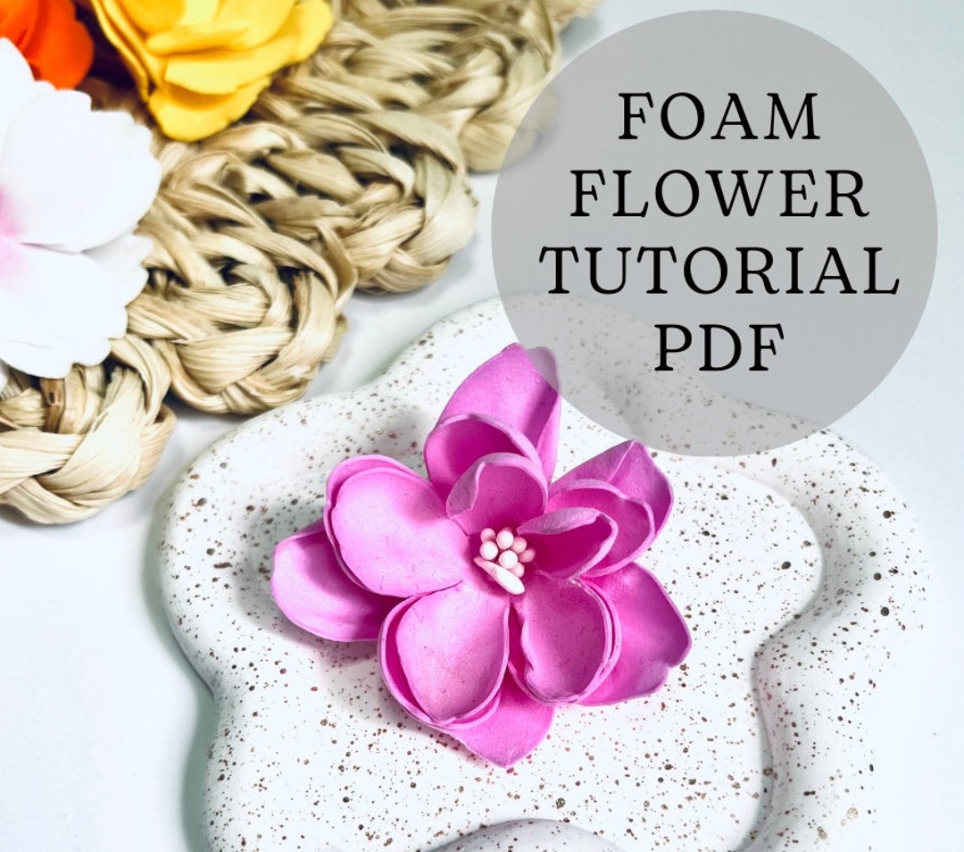 Handmade Flower Kit, Foam Template, Creative Crafting Gift, Perfect for ...